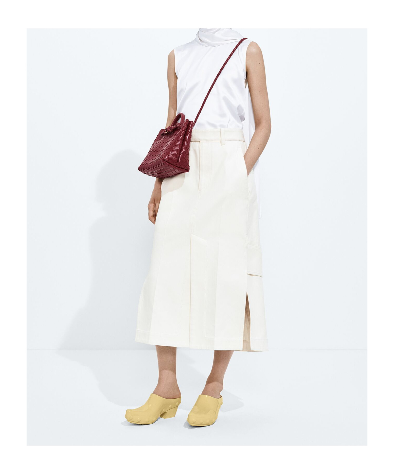 BOTTEGA VENETA Bottega Veneta Small Andiamo Top Handle Bag